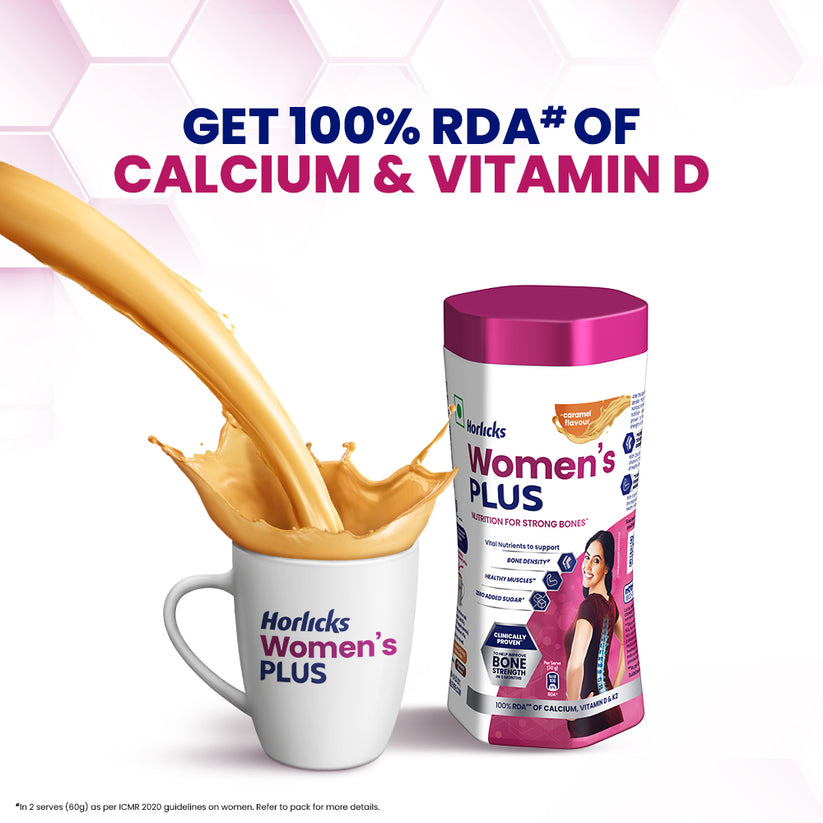 Horlicks Women's Plus Caramel Flavour | Horlicks | Unilever