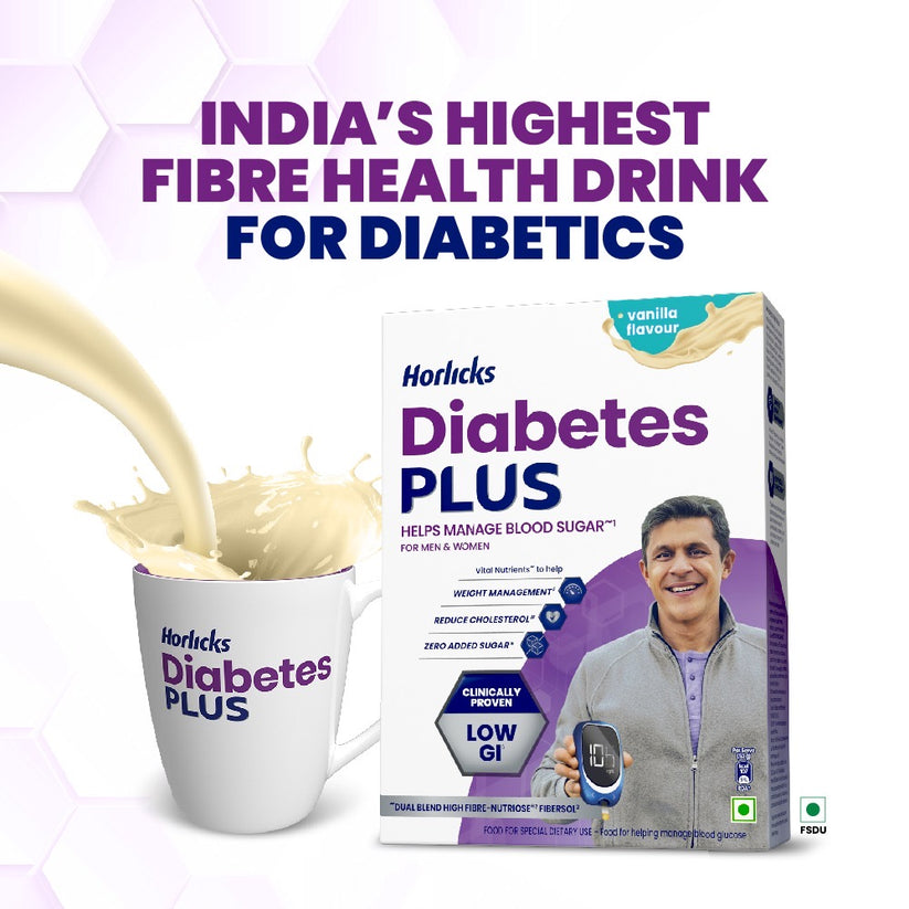 Horlicks Diabetes Plus Vanilla Flavour – HorlickIn